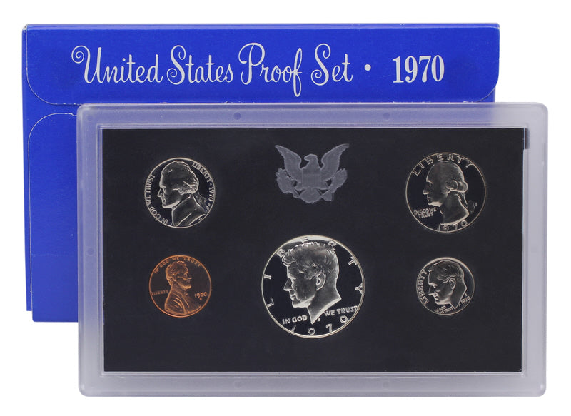 1970 US Mint Proof Set (Small Date) – Proofsets.com
