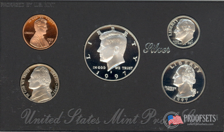 1997 US Mint Silver Proof Set – Proofsets.com