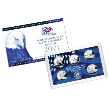 2001 State Quarter Proof Set – Proofsets.com
