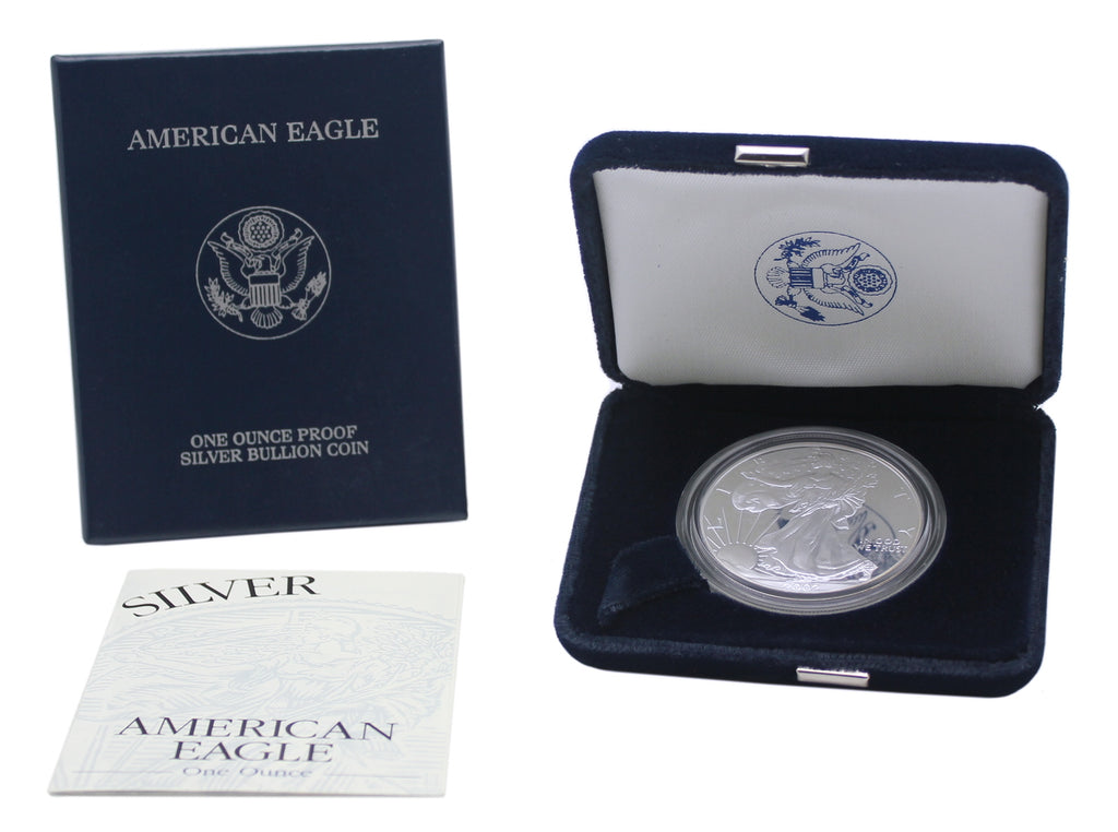 2002 Silver American Eagle Proof – Proofsets.com