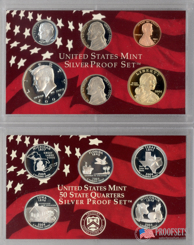 2004 US Mint Silver Proof Set – Proofsets.com