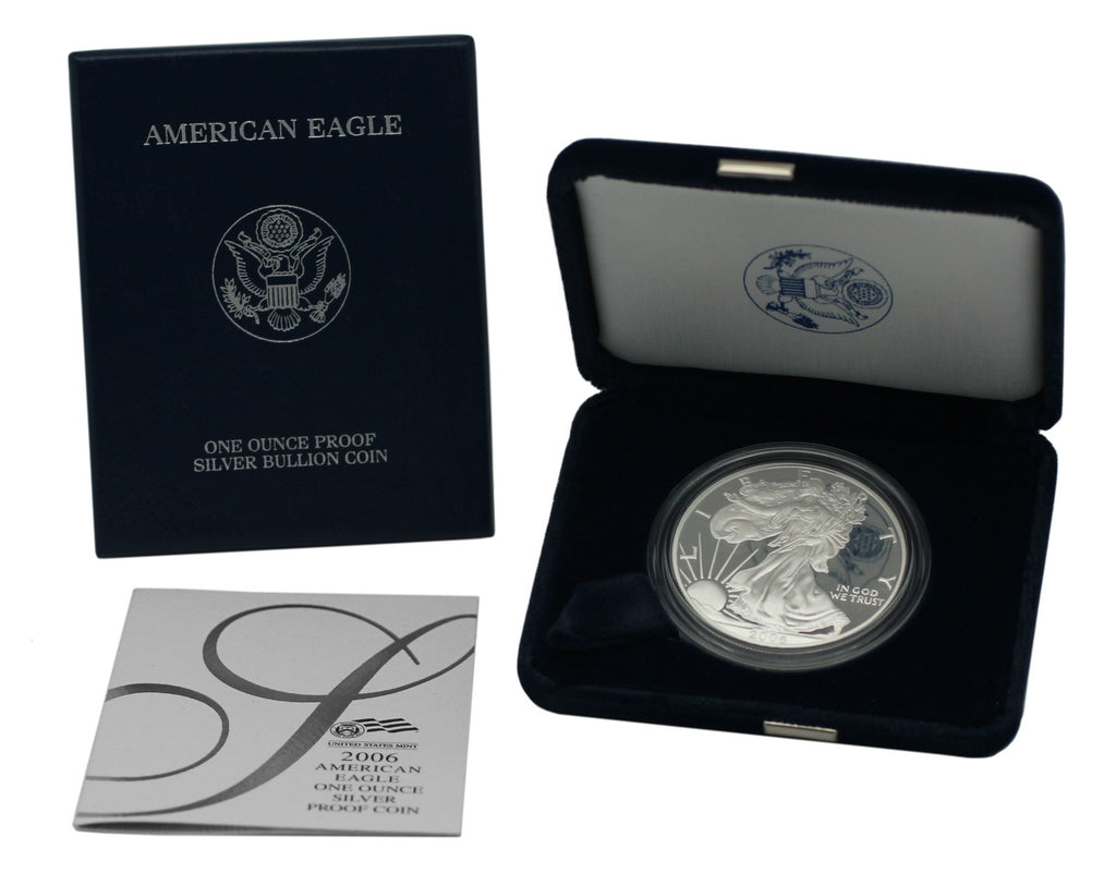 2006 Silver American Eagle Proof – Proofsets.com