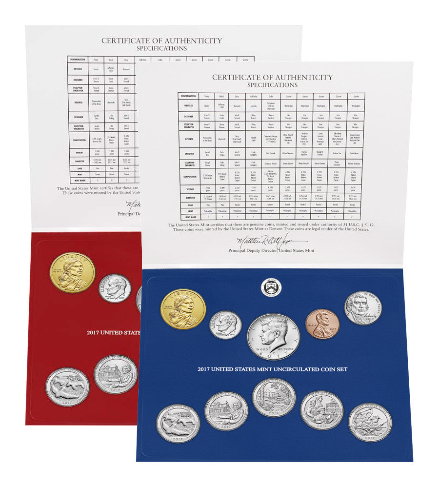 2017 US Mint Uncirculated Coin Set – Proofsets.com