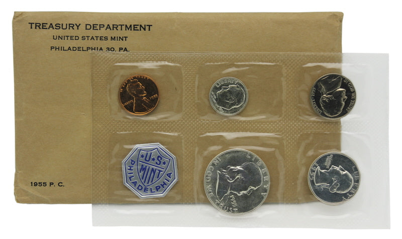 1955 US Mint Proof Set (Flat Pack) – Proofsets.com