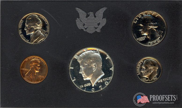 1970 US Mint Proof Set (Small Date) – Proofsets.com