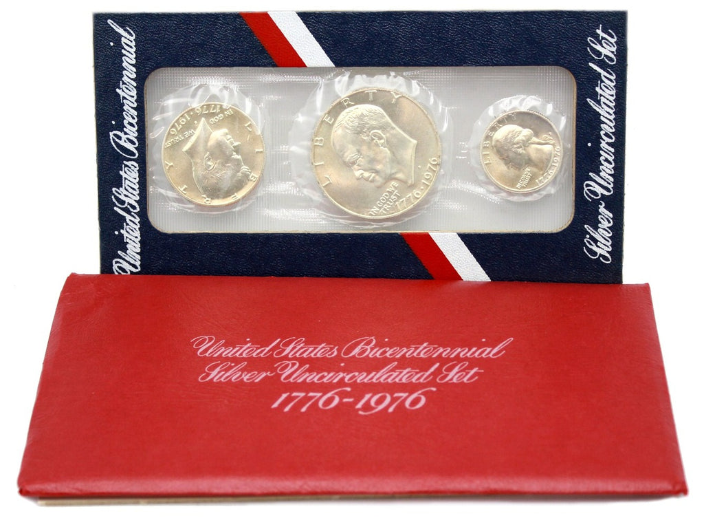 1976 US Mint Silver Bicentennial Uncirculated Set – Proofsets.com