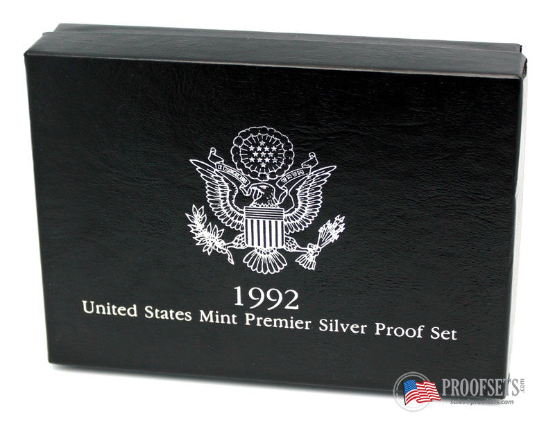 1992 US Mint Premier Silver Proof Set – Proofsets.com