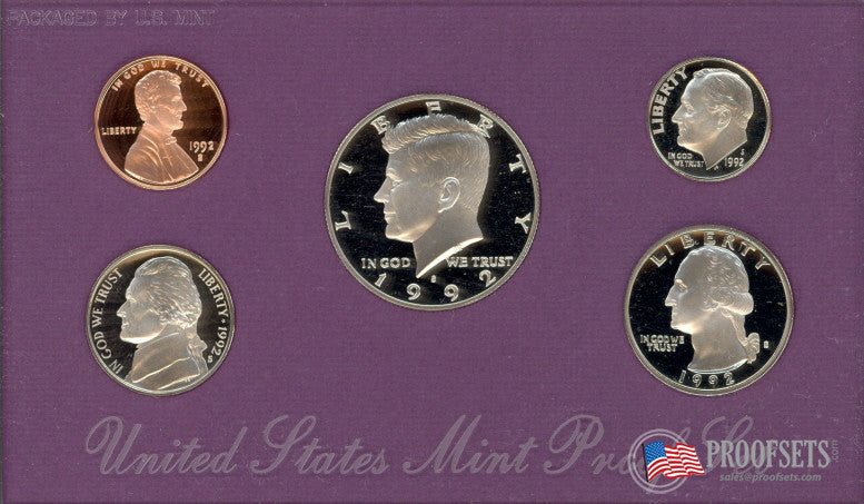 1992 US Mint Proof Set – Proofsets.com