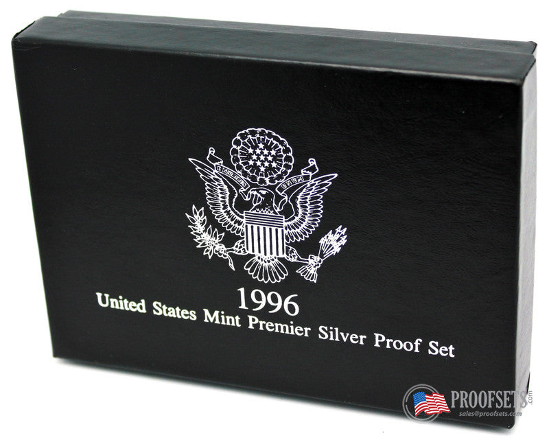 1996 US Mint Premier Silver Proof Set – Proofsets.com