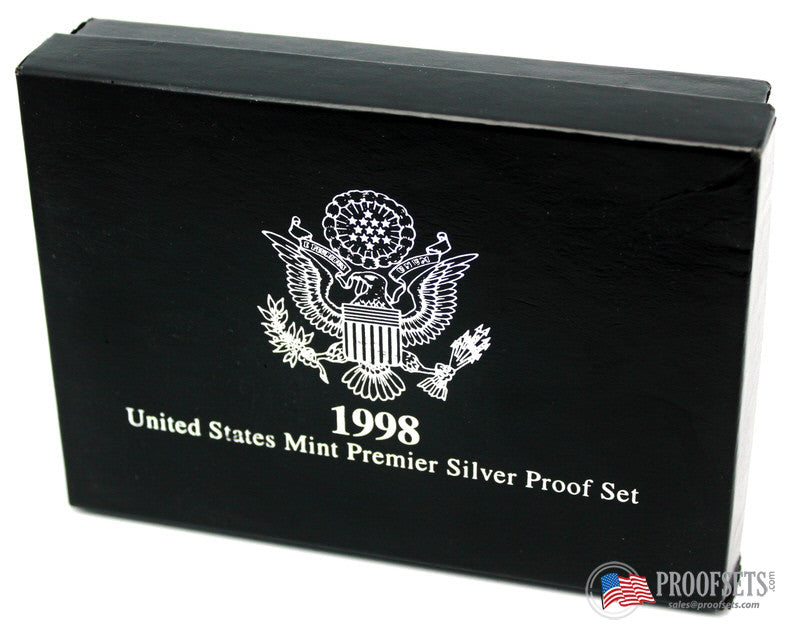 1998 US Mint Premier Silver Proof Set – Proofsets.com