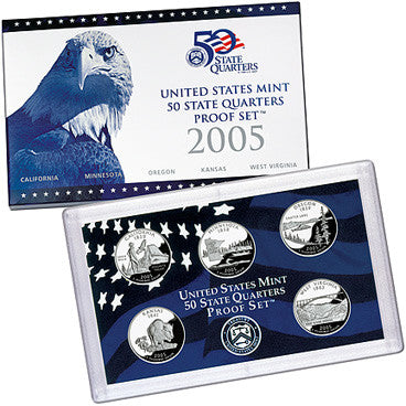 2005 State Quarter Proof Set – Proofsets.com