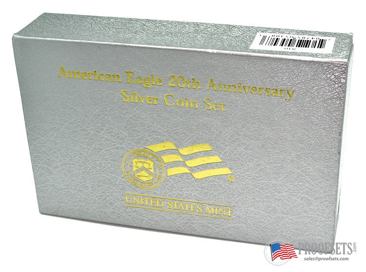 2006 Silver American Eagle 20th Anniversary 3-Coin Set – Proofsets.com