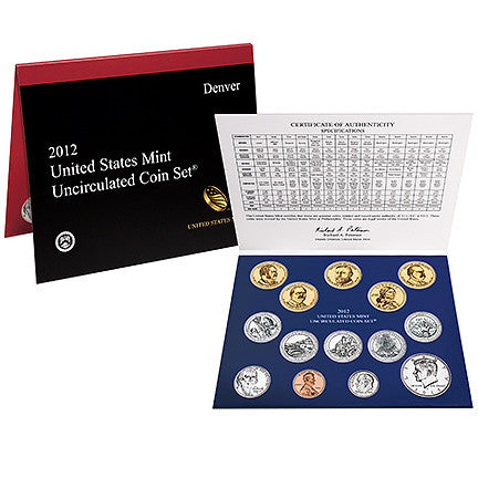2012 US Mint Uncirculated Coin Set – Proofsets.com