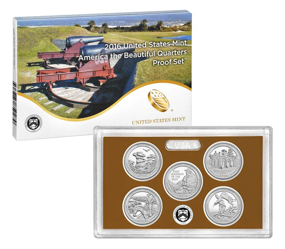 2016 America the Beautiful Quarter Proof Set – Proofsets.com